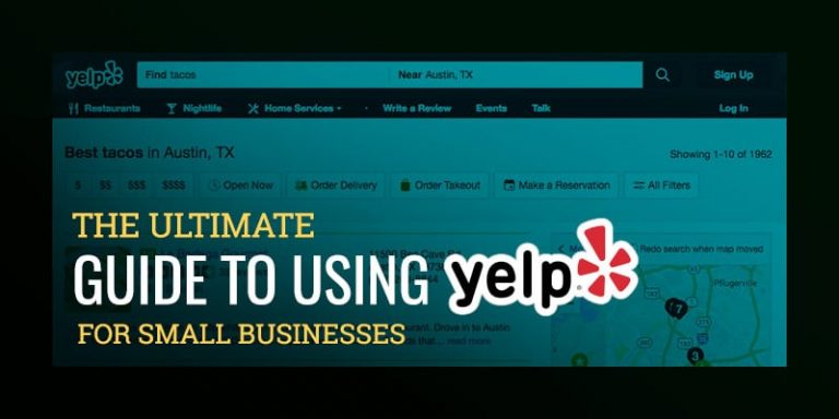 The Ultimate Guide to Using Yelp for Small Businesses (Updated Aug ...